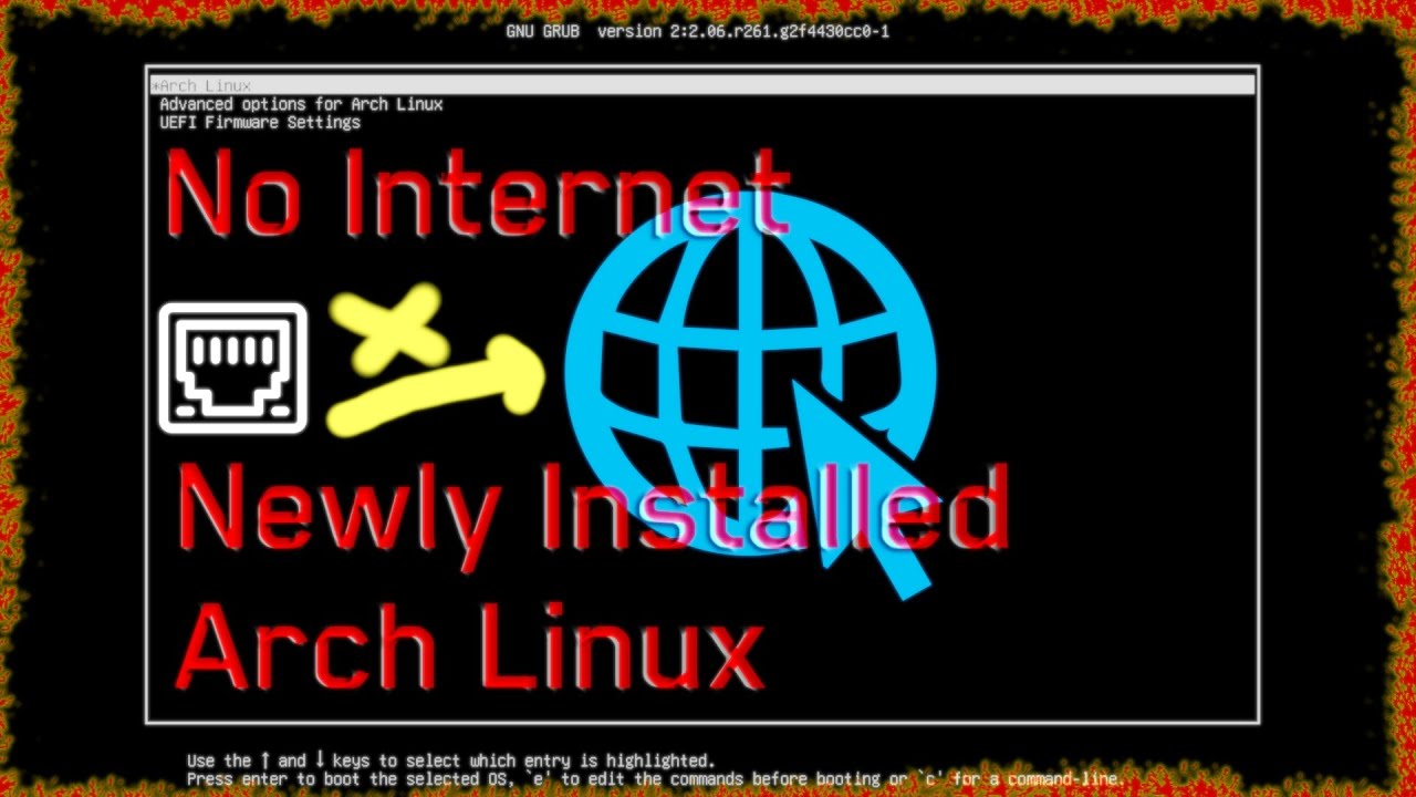 Arch Linux Enable Networking in new installation PART-2
