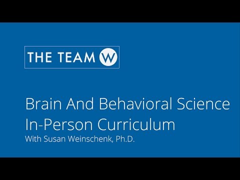 Brain And Behavioral Science In-Person Curriculum