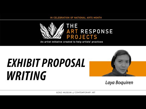 Exhibit Proposal Writing (The Art Response Projects)