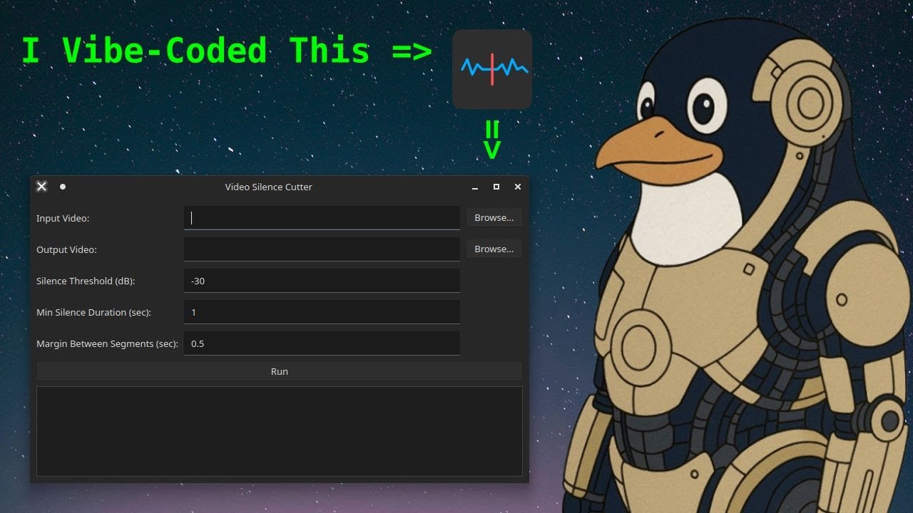 Open Source Video Silence Remover (Made with Open AI o3 mini - Vibe-Coding!)