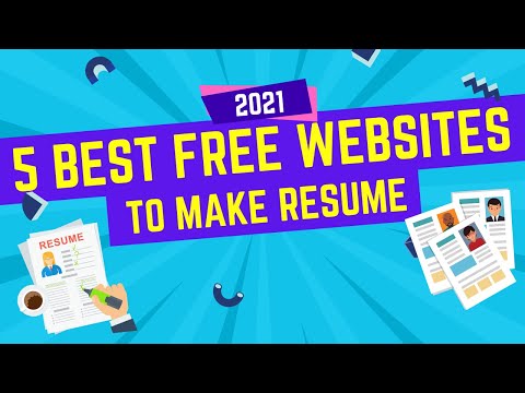 5 Best Free Resume Builder Website | Free Resume making Websites | programmers mode