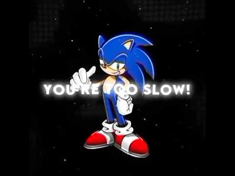 YOU'RE TOO SLOW 🗣️🗣️🔥🔥‼️💯💯 #sonicthehedgehog #odetari #sonic