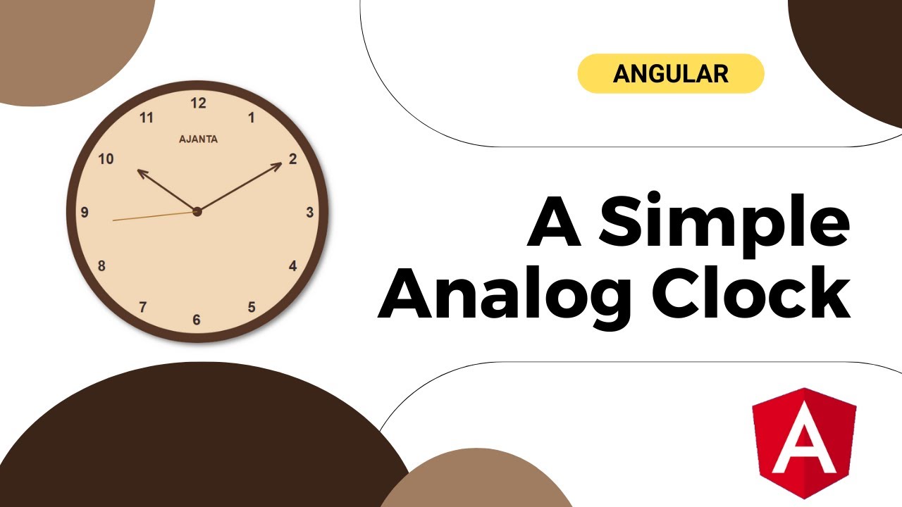 Creating a Basic Analog Clock with Angular