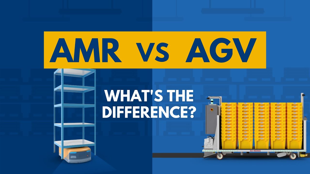 AMR vs AGV for Warehouse Automation - What's the Difference?