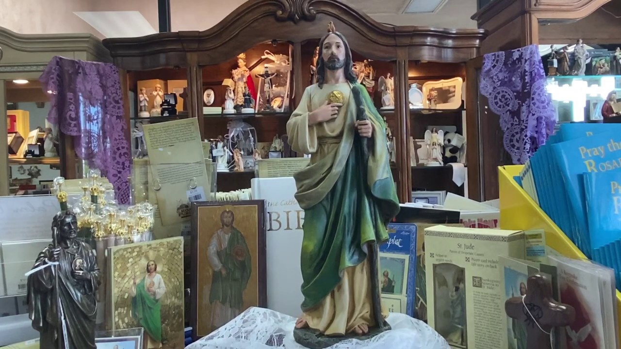 ST  Jude 14 inch Statue