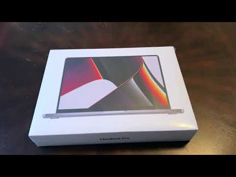 Unboxing MacBook Pro 14" Laptop Apple M1 Pro chip 16GB Memory - 512GB SSD Space Gray - 4K