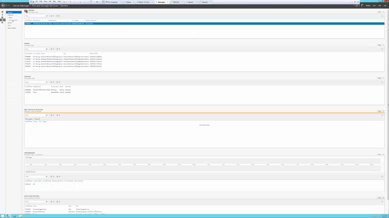 Chapter 7 - Configuring and Optimizing Storage