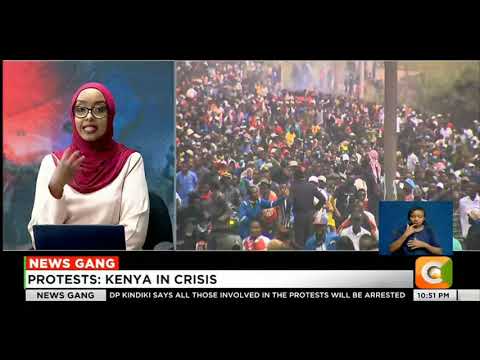 | NewsGang | Protests : Kenya in crisis | Part 1