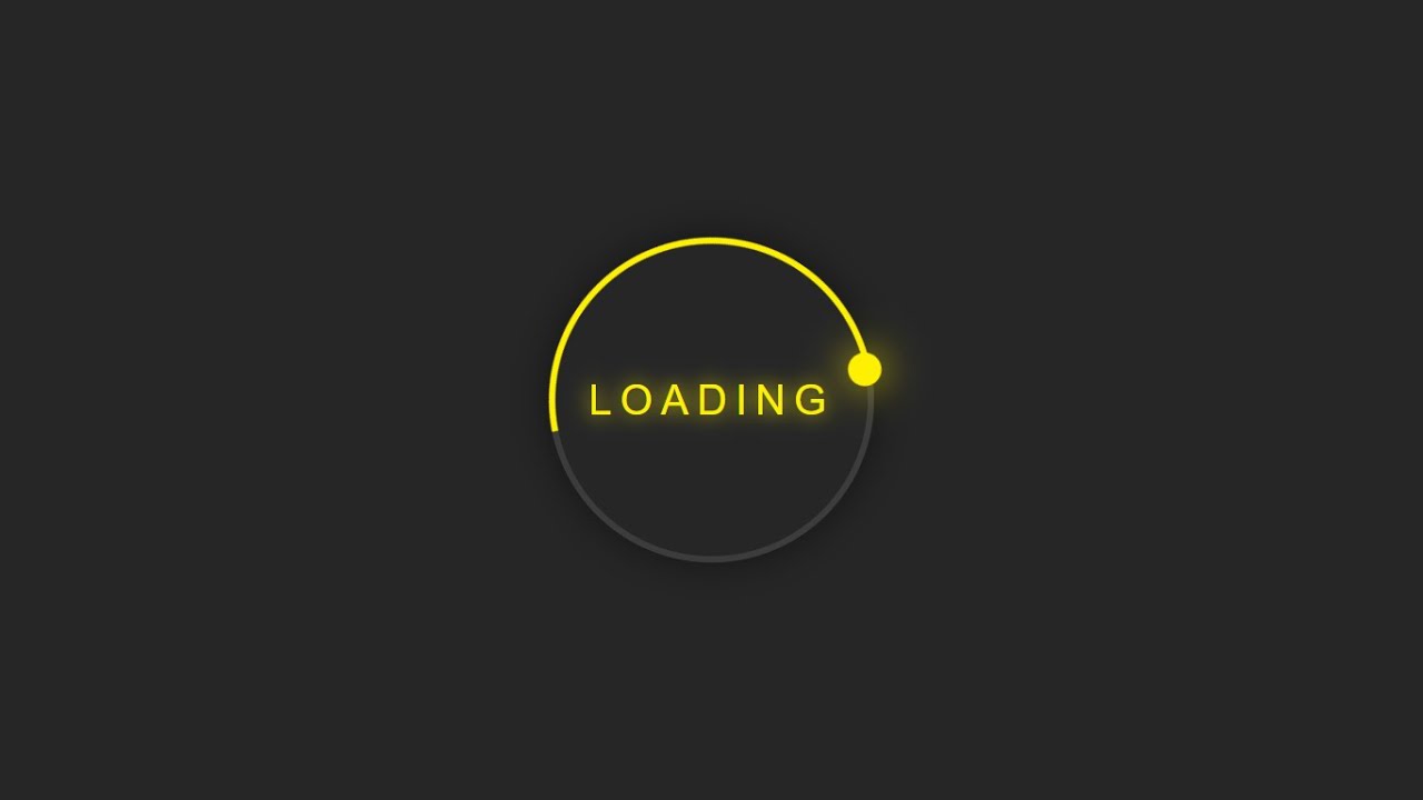 Loading Animation in HTML and CSS With Source Code | Loading Animation html css | Creative Networks