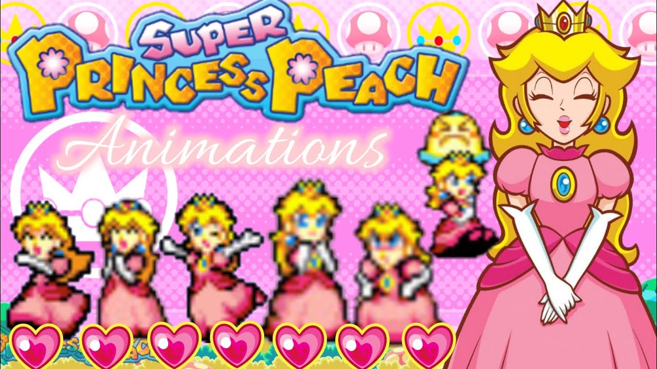 Super Princess Peach Animations
