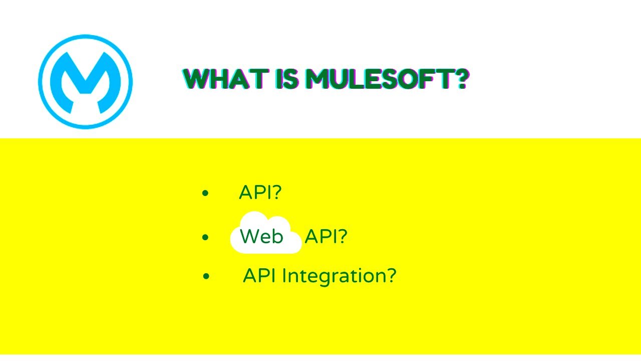 MuleSoft Basics | What is Mulesoft? | What is API? |  What is API Integration?