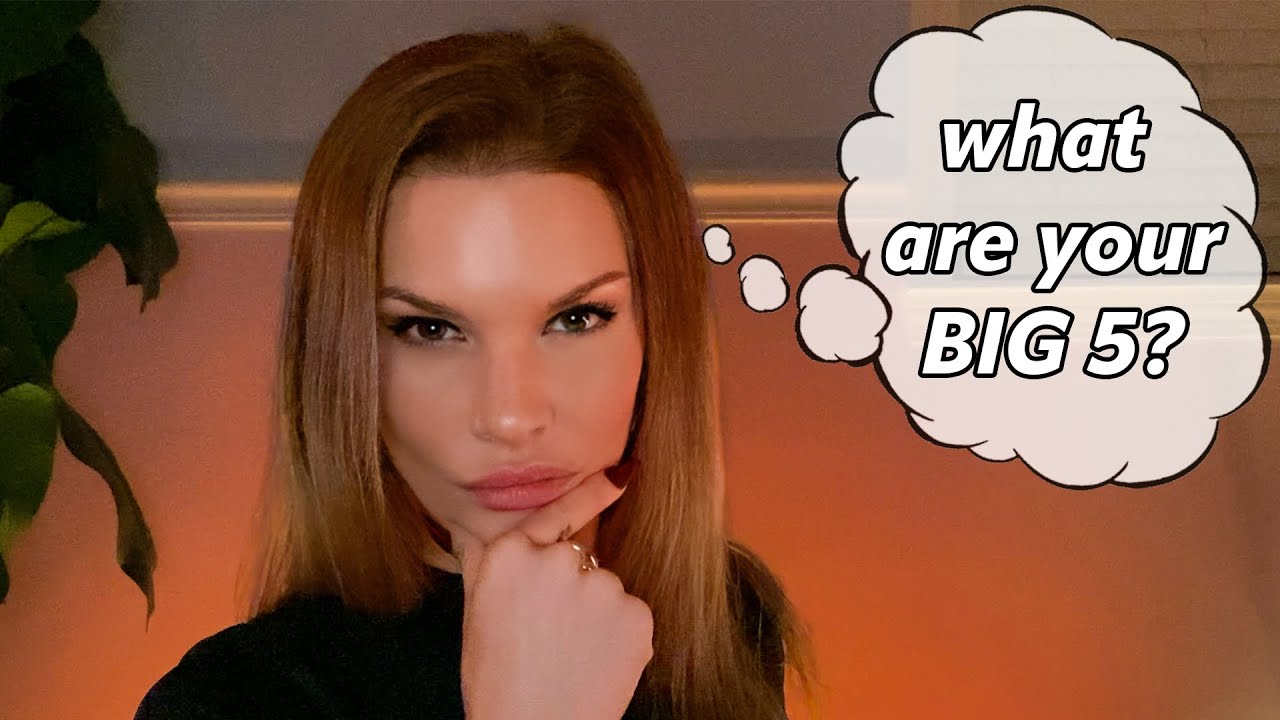 ASMR Personality Test (*Big Five Test*)