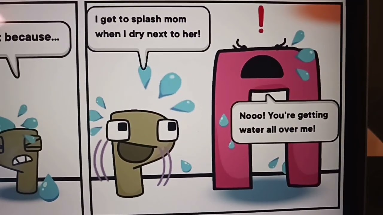 Dubbing Harrymations Russian alphabet lore Comics 1-3