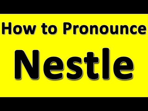 How to Pronounce Nestle