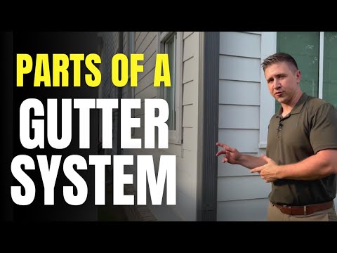 Parts of a Gutter System Explained #gutters #roofing