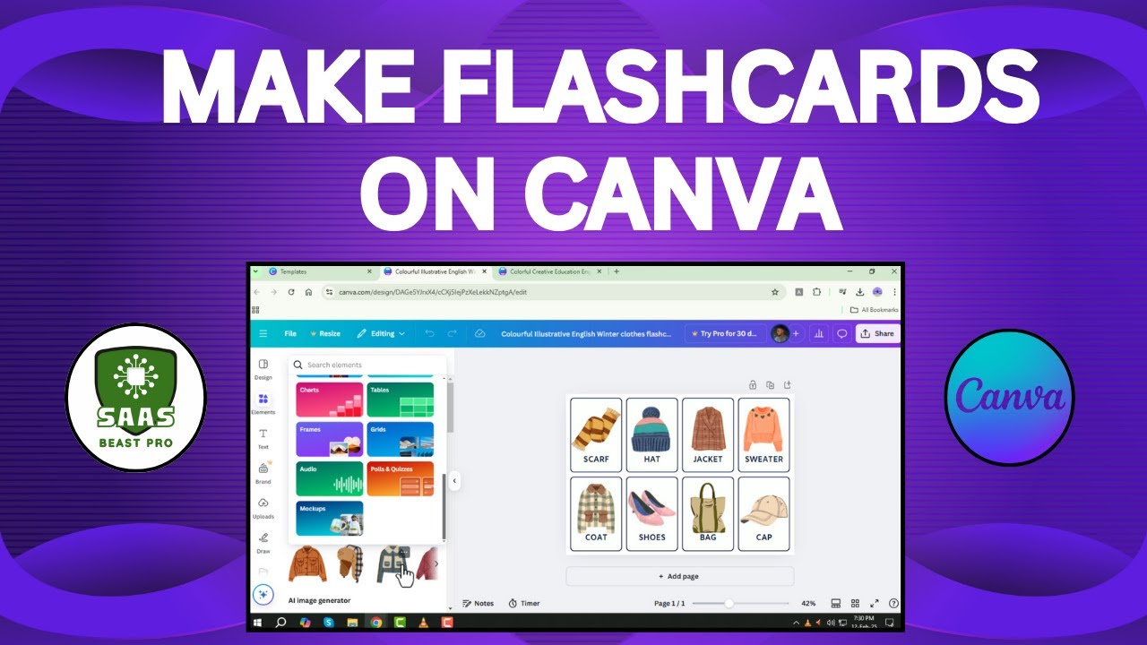 How to Make Flashcards on Canva - Step-by-Step Guide [2025]