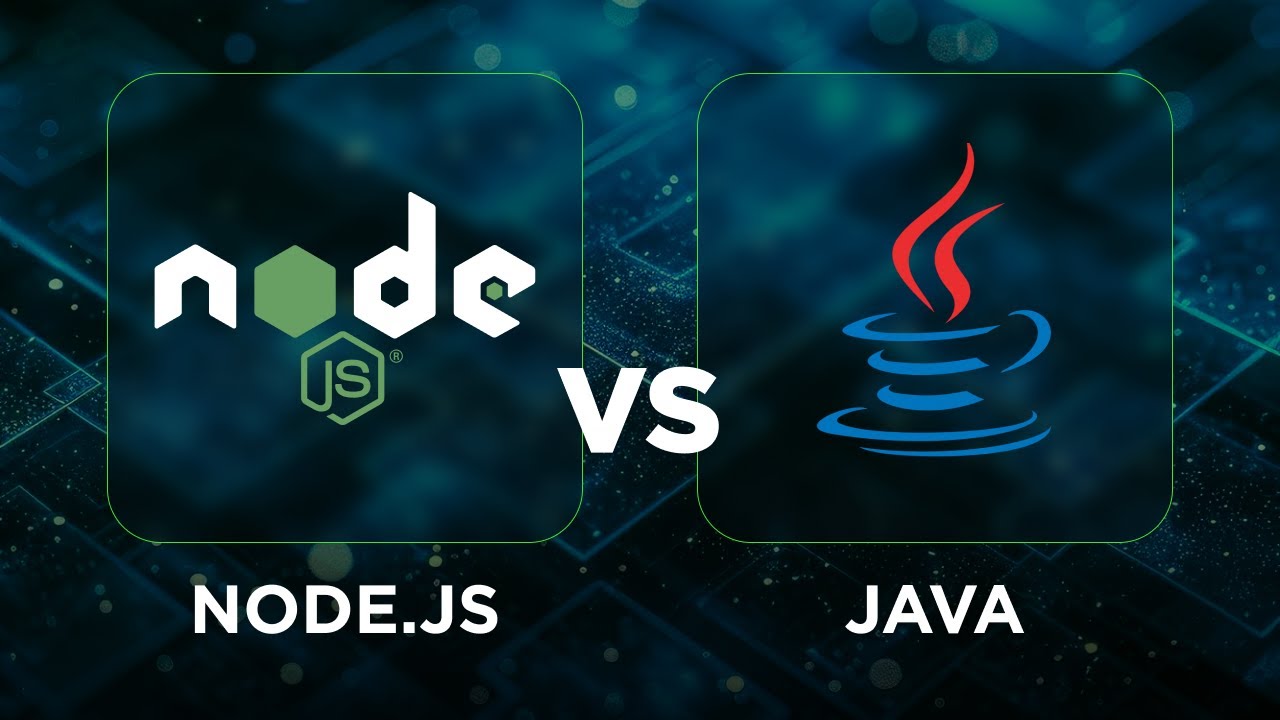 Node.js vs Java | Which technology to choose in 2025?