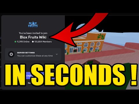 HOW to JOIN BLOX FRUITS WIKI DISCORD SERVER ✅PC & MOBILE✅