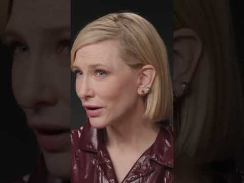 Cate Blanchett's first reaction to her Lord of The Rings role as Galadriel.