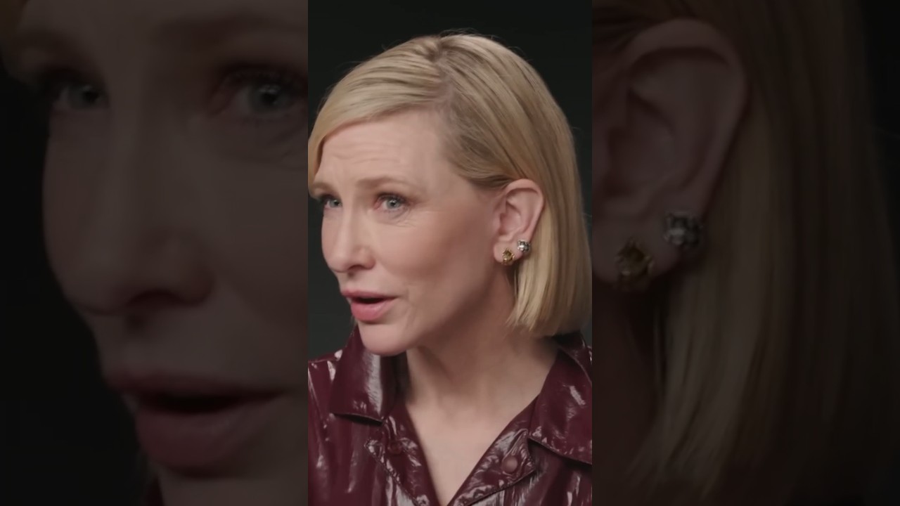 Cate Blanchett's first reaction to her Lord of The Rings role as Galadriel.