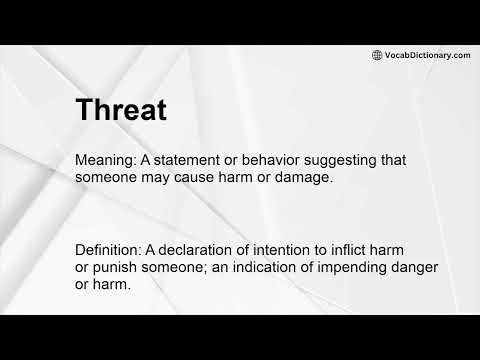 Threat Meaning