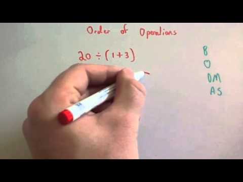 Order of Operations - Corbettmaths