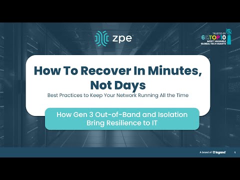 Cisco Live 2025 - ZPE Systems Presents Gen 3 Out of Band Management