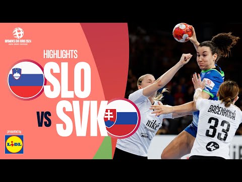 Slovenia 🆚 Slovakia | Highlights | Women’s EHF EURO 2024