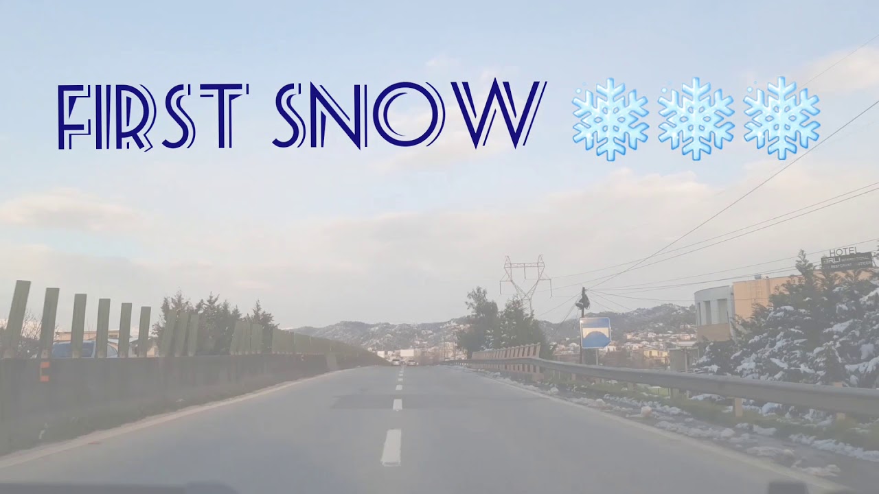 Borë në Durrës & Tiranë ❄ || 14 Shkurt 2021 || Autostrada Tiranë - Durrës #boraparë #2021 #albania