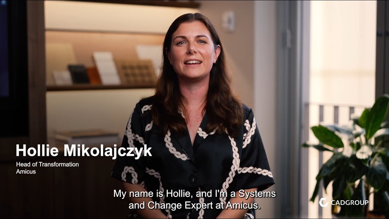 Amicus: Carving a New Project Delivery Path | Cadgroup Australia