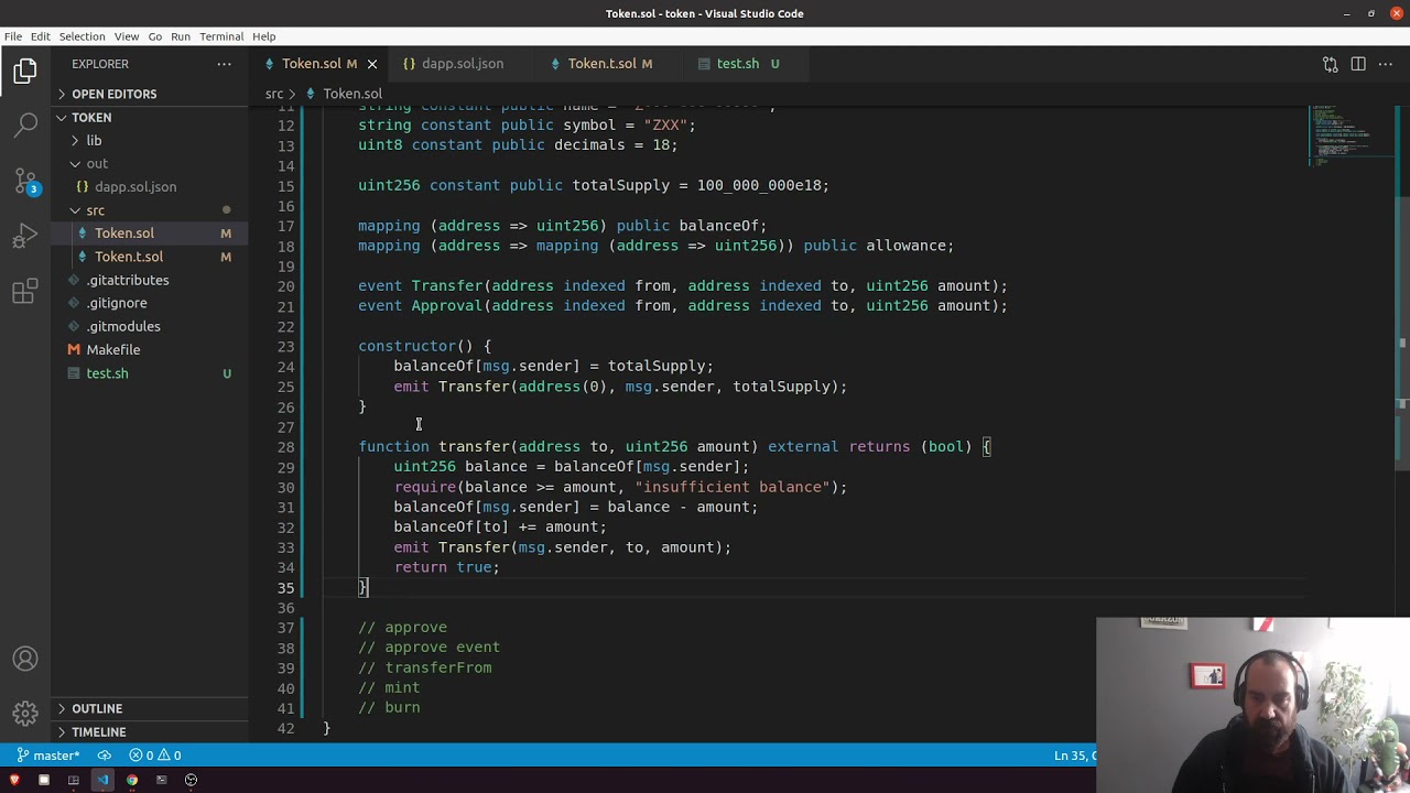 Programming a simple ERC20 token - Part 2