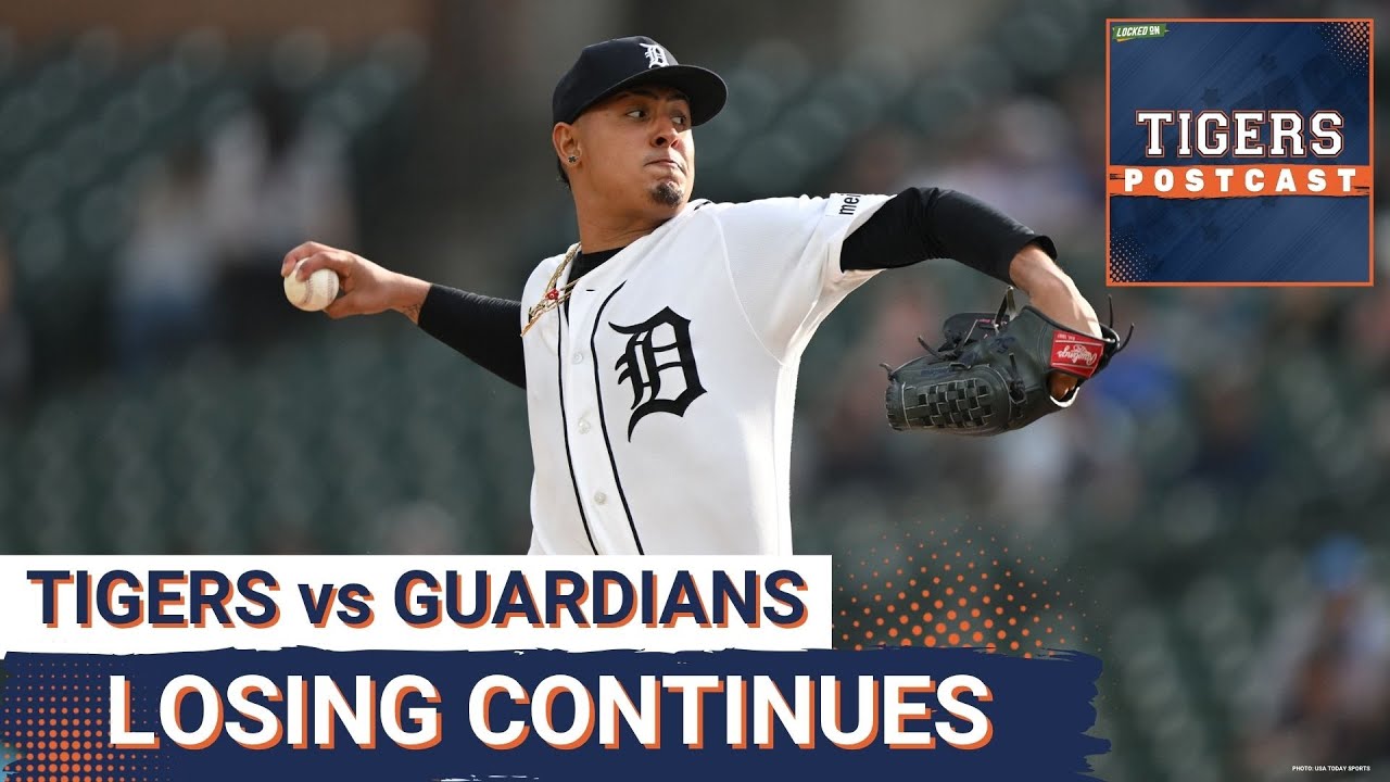 TIGERS POSTCAST: LOSING STREAK CONTINUES! Detroit Tigers LOSE To Cleveland Guardians Again!