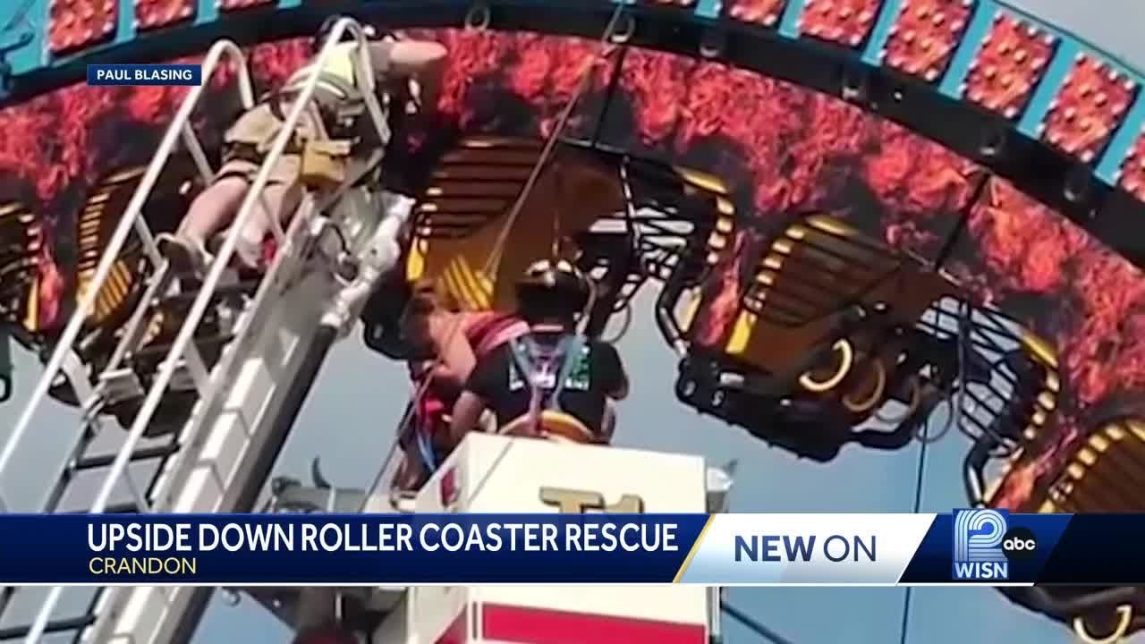 Upside Down Roller Coaster Rescue