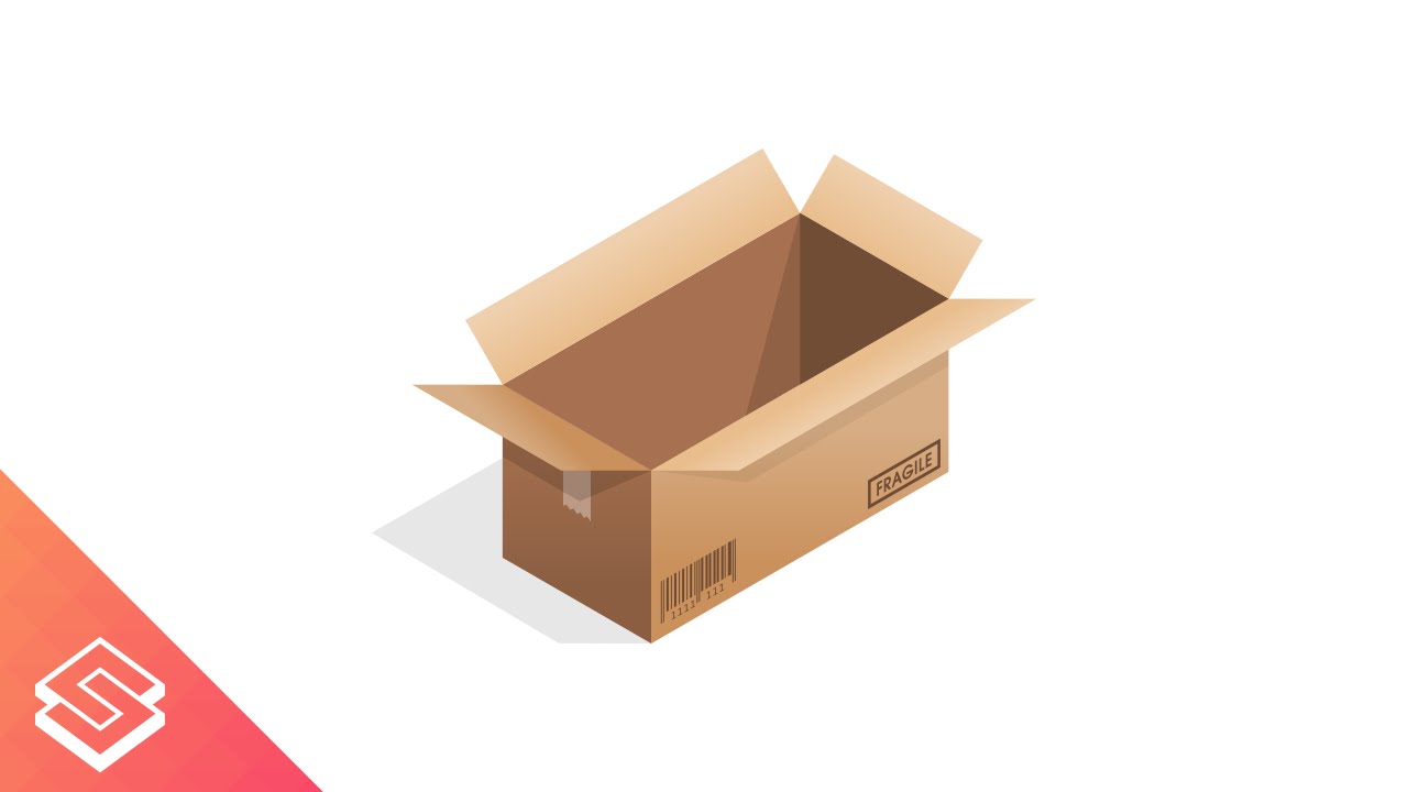 Inkscape for Beginners: Vector Cardboard Box & Barcode