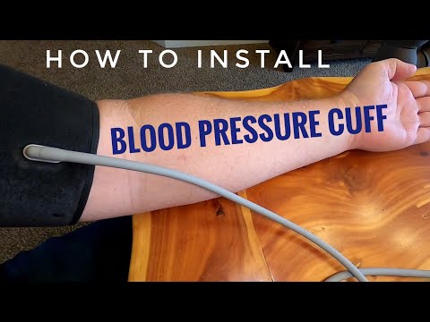 Comment installer un brassard de tensiomètre sur le bras pour obtenir une mesure précise avec le ...