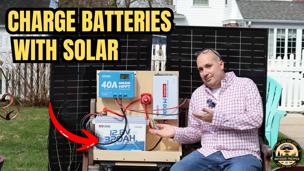 How to Charge a LiFePO4 Battery with Solar (Beginner Setup That Actually Works)