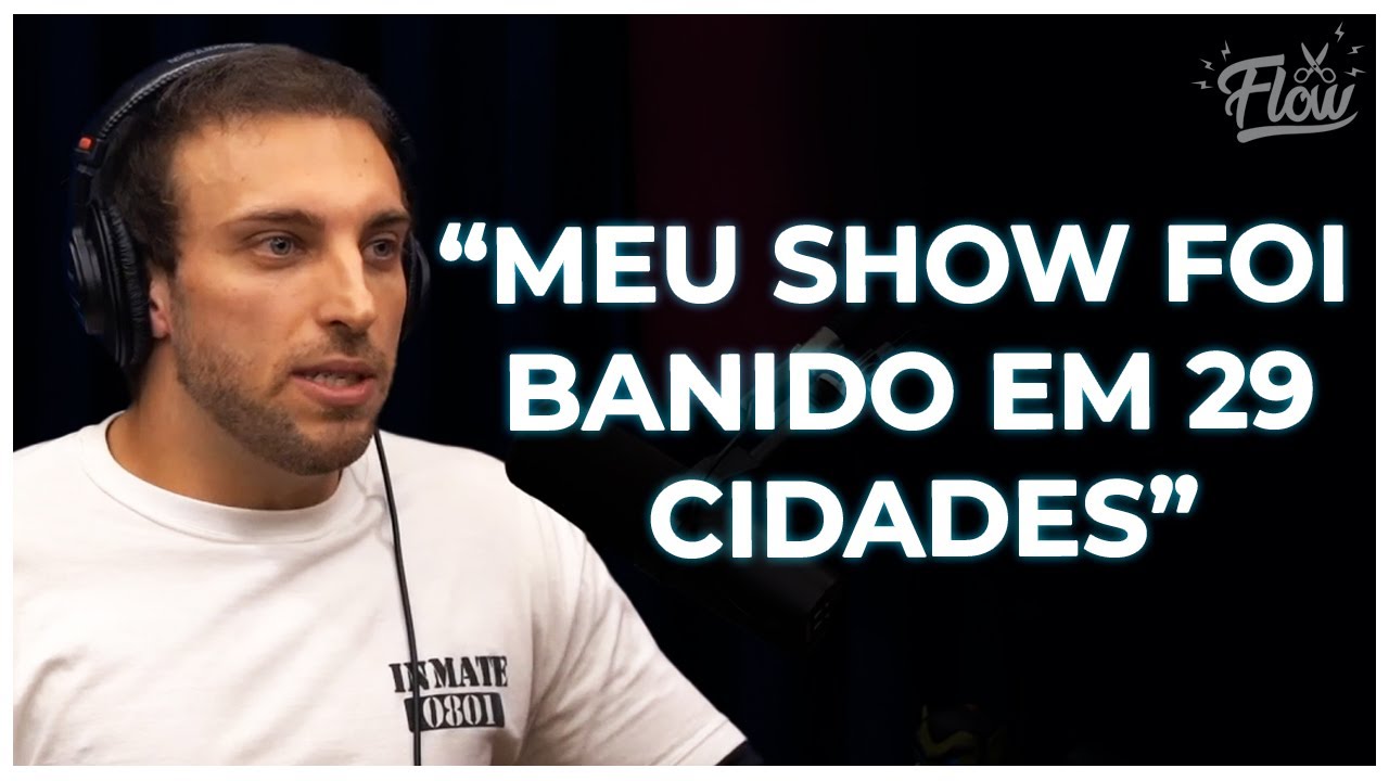 LÉO LINS É O REI DO HUMOR NEGRO? | Cortes do Flow