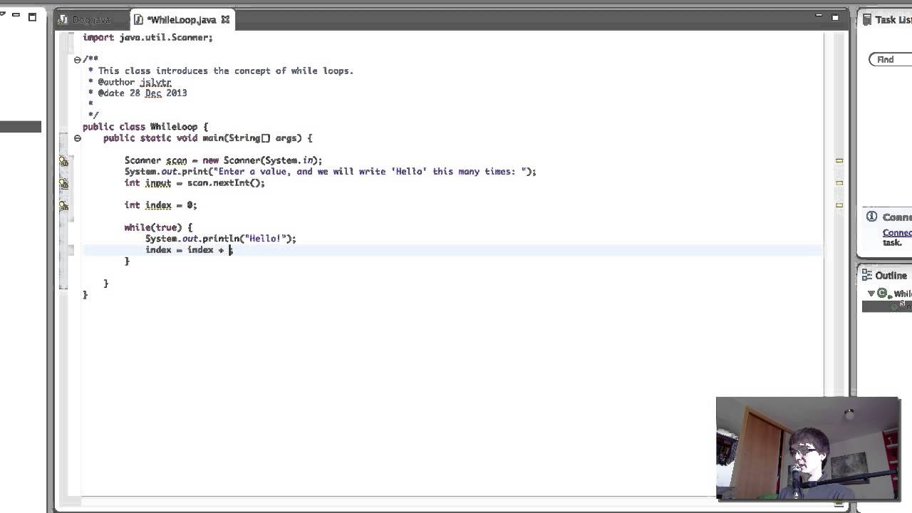 Computer Science for Everyone - 31 - While loops in Java (programming video)