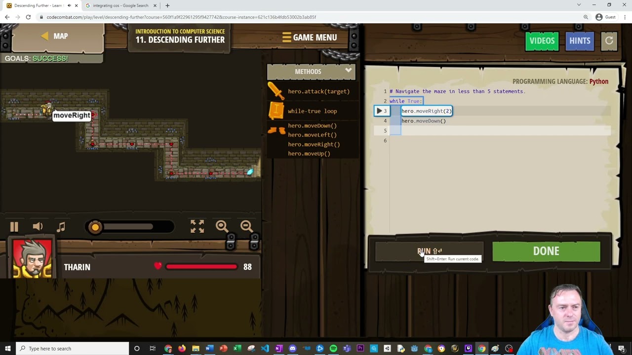 Code Combat  11 - Walkthrough