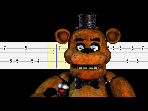 My reaction to that information but it's FNAF (Easy Ukulele Tabs Tutorial)