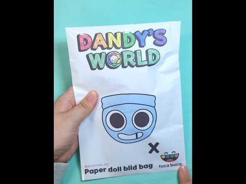 Dandys World × toca boca ❤ paper doll ❤ blind bag #finn #핀