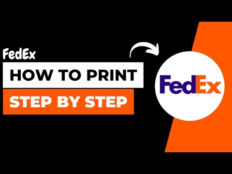 Fedex - How to Print !