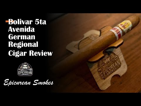 Bolívar 5ta Avenida Regional Alemania Cigar Review– Hot Tub Review of a German Regional Gem