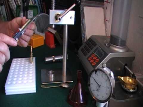 Reloading with an Arbor press.