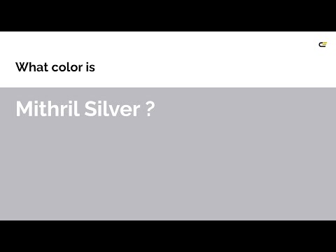 Mithril Silver color #bbbbc1 hex color - Blue color - Warm color bbbbc1