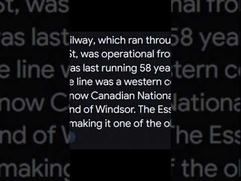 history of the old grand trunk railway windsor ontario