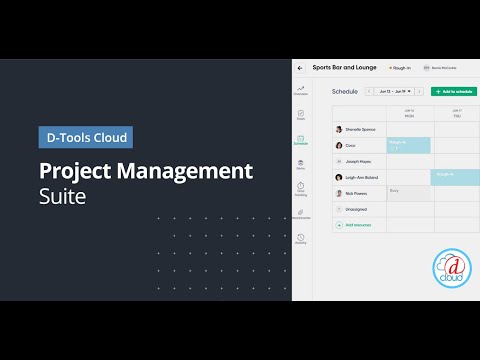 D-Tools Cloud – Project Management Suite