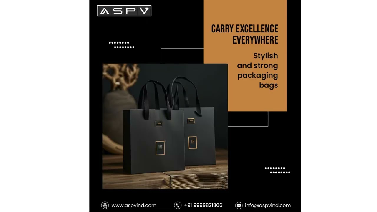 🚀 Retail-Ready & Luxury Packaging | Elevate Your Brand with ASPV Industry-Specific Packaging! 📦✨