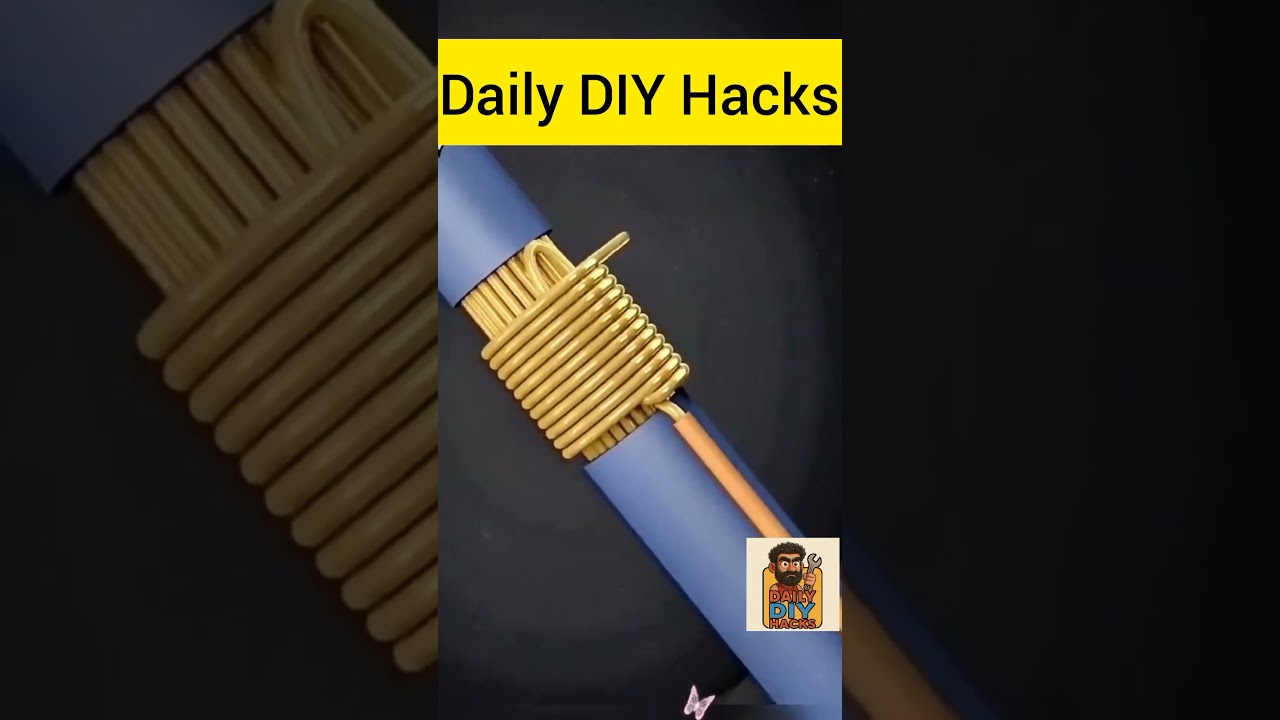 DIY Tip: Learn how to tie and join electric wires the right way —simple, safe, and beginner-friendly