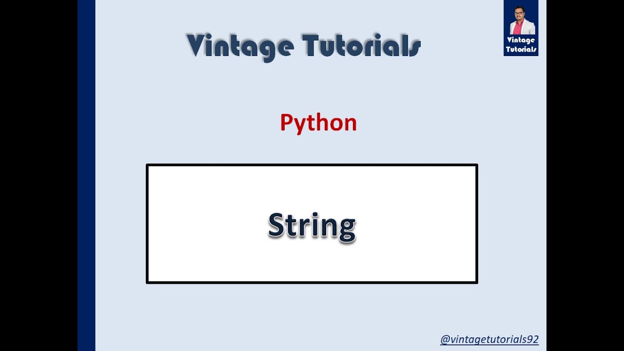 Overview, Slice and Modify Strings in Python....